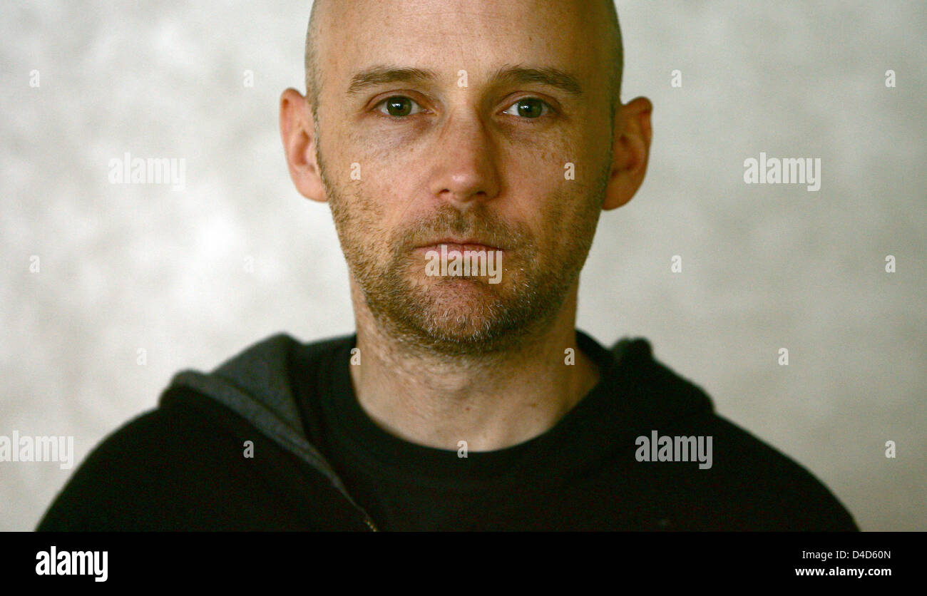 The picture shows US musician Moby at a hotel in Cologne, Germany, 8 ...