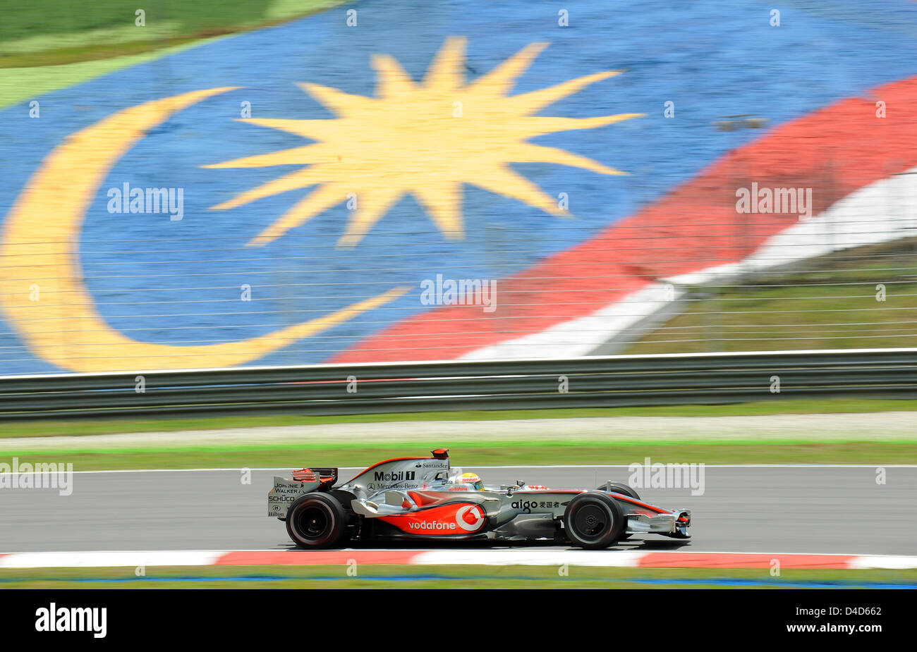 Mclaren mercedes flag hi-res stock photography and images - Alamy