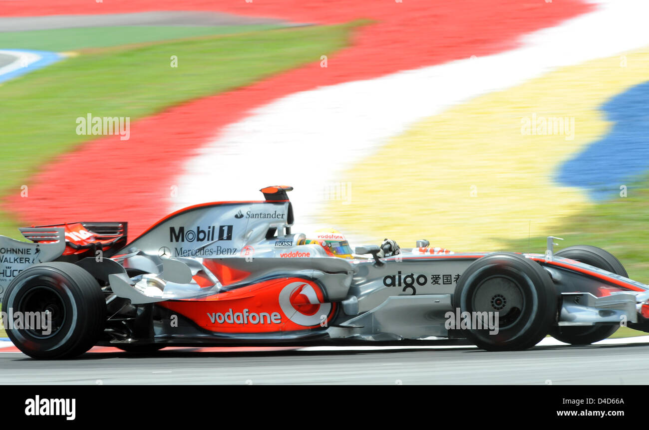 Mclaren mercedes flag hi-res stock photography and images - Alamy