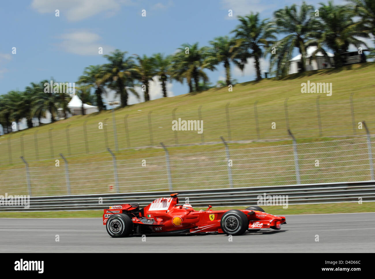Finnish Formula One driver Kimi Raikkonen of Scuderia Ferrari during ...