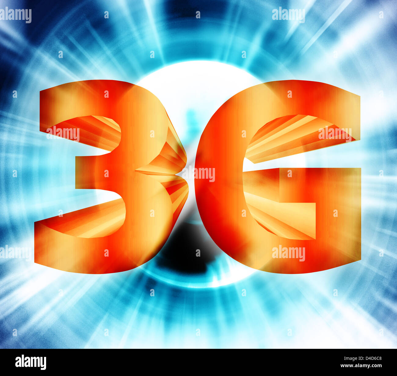 abstract of 3G network symbol Stock Photo - Alamy