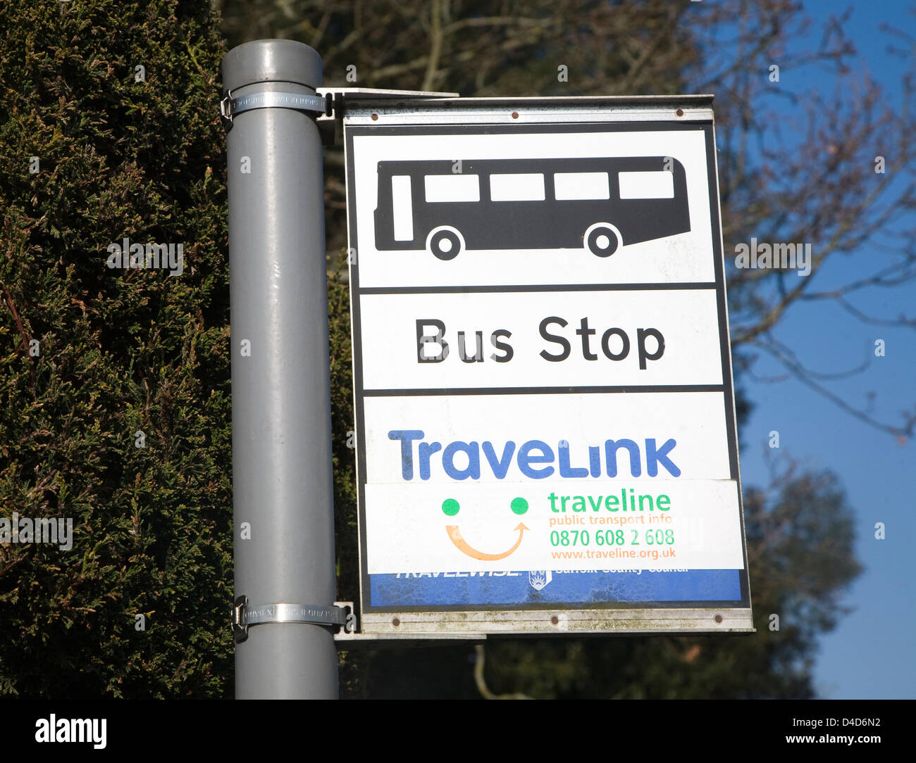 Travellink Rural Bus Stop Sign High Resolution Stock Photography and ...