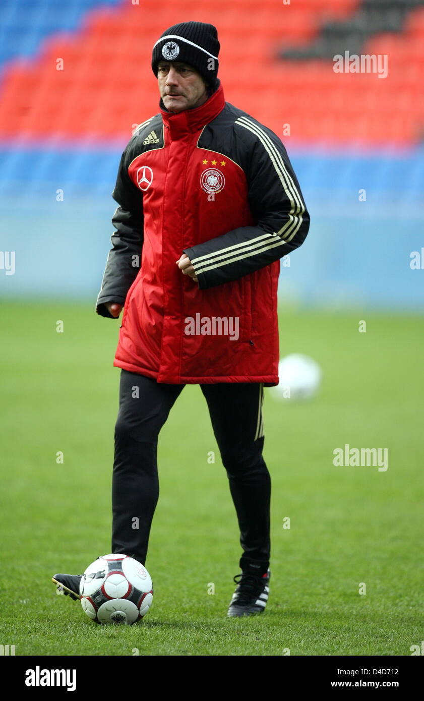 The head coach of the German national soccer team Joachim Loew pictured ...