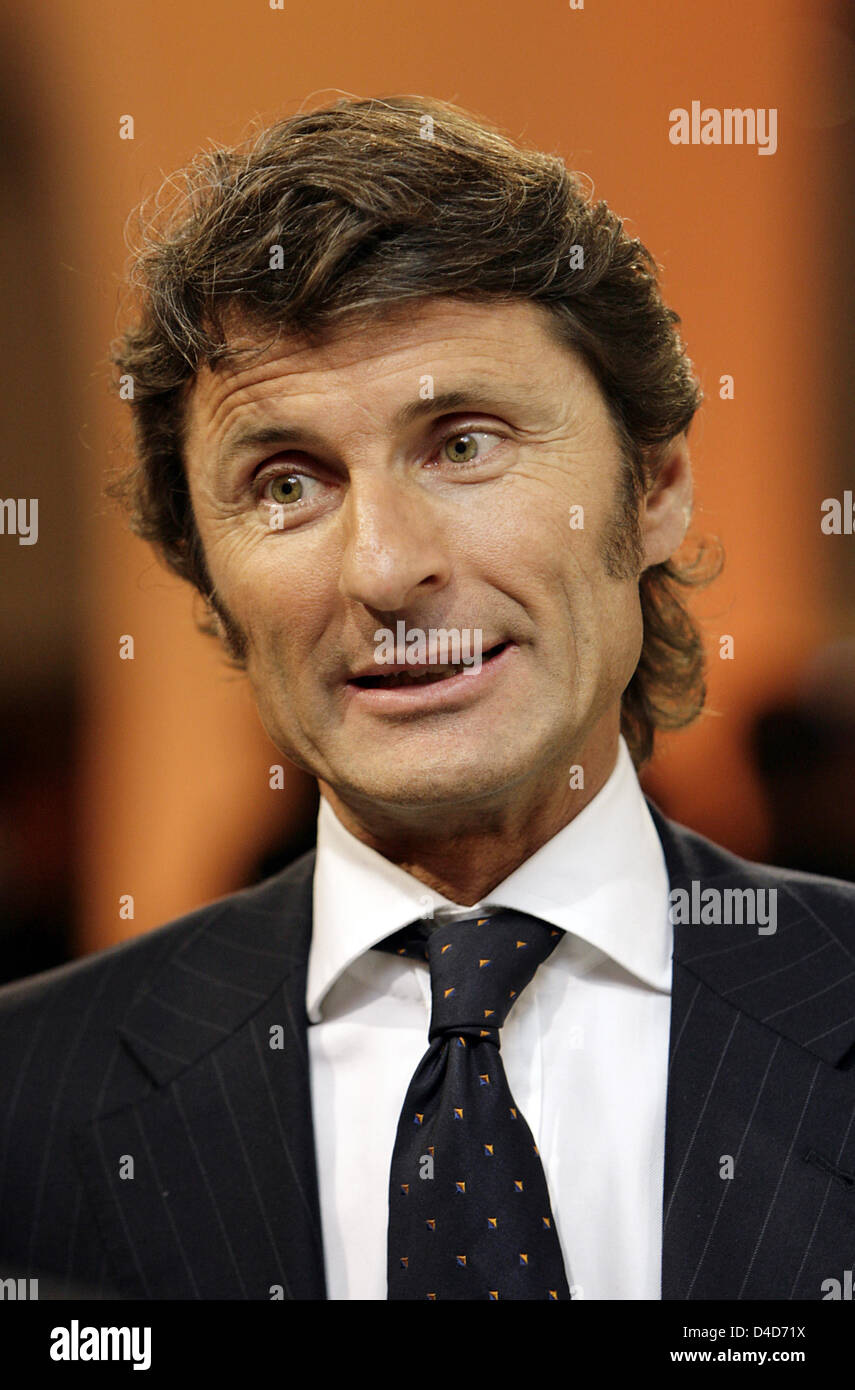 The Lamborghini CEO Stephan Winkelmann is pictured during an event in ...