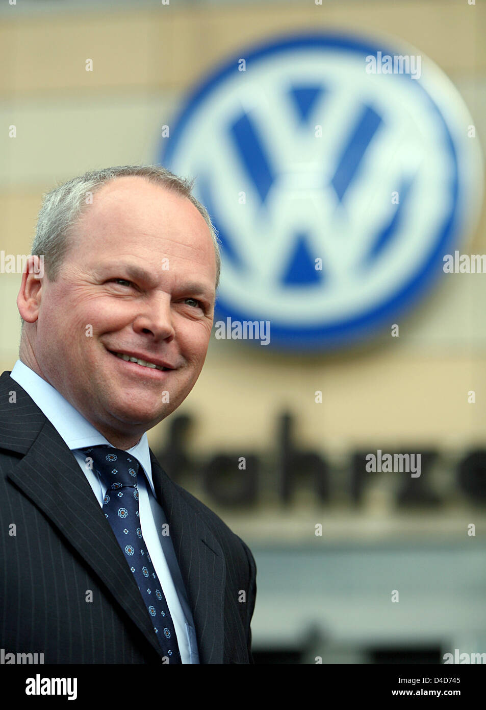 The CEO of Volkswagen brand commercial vehicles Stephan Schaller is ...