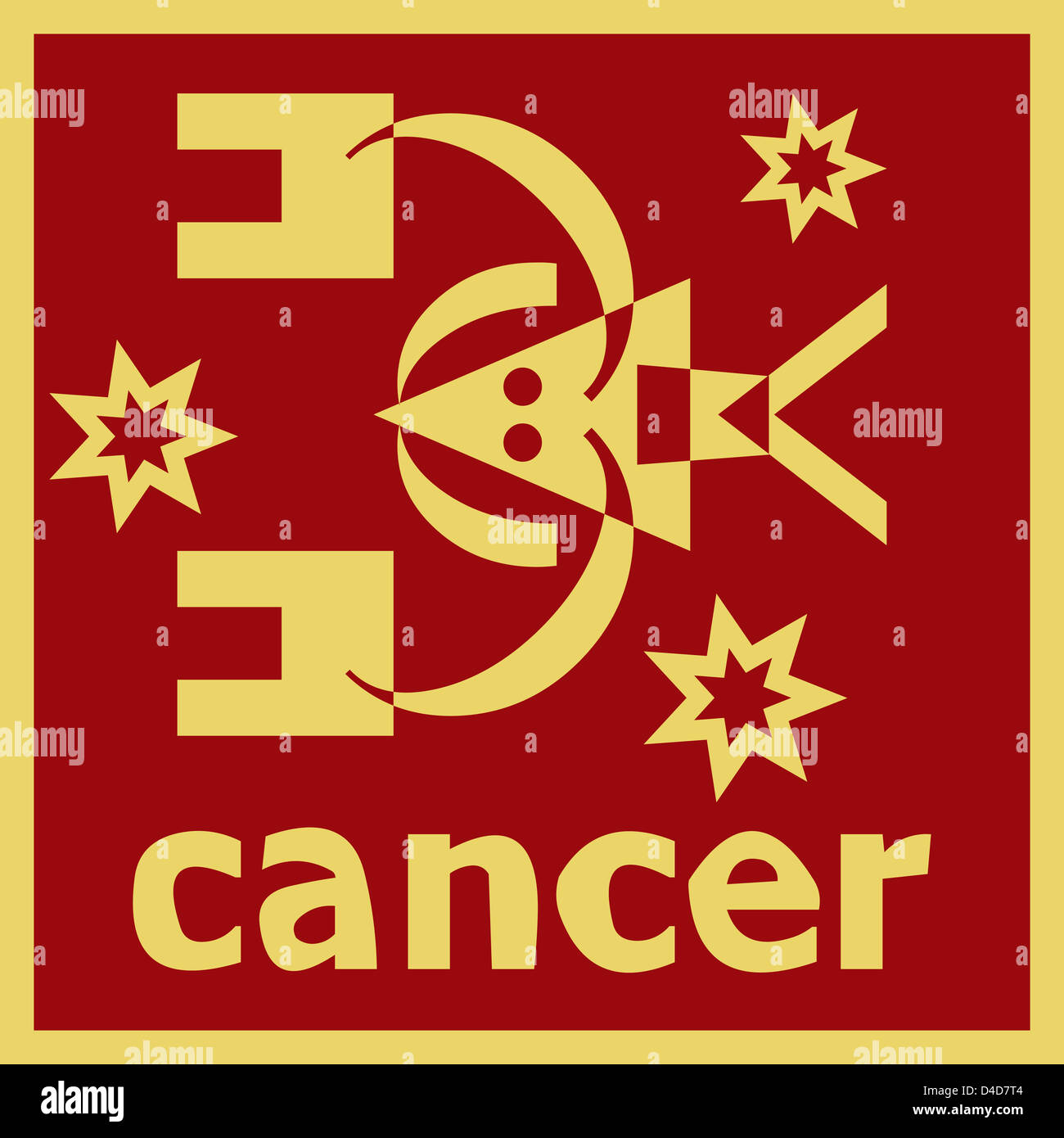 sign of the zodiac Cancer Stock Photo - Alamy