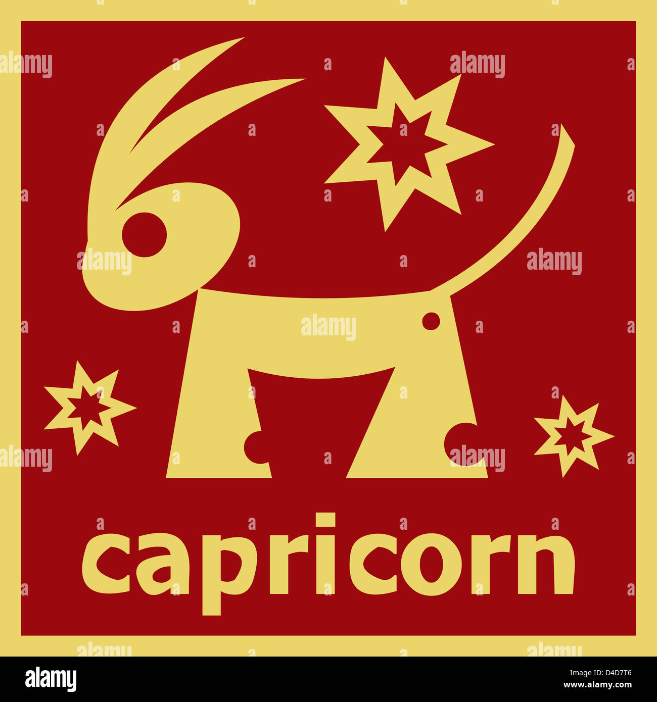sign of the zodiac Capricorn Stock Photo - Alamy