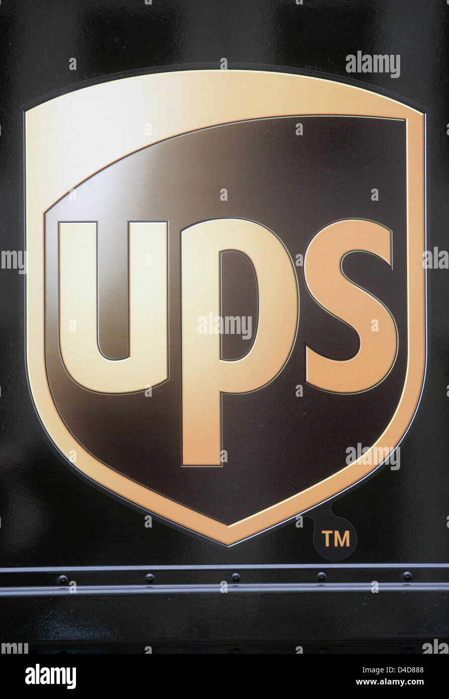 A delivery van of UPS pictured in downtown Hamburg, Germany, 28 March ...