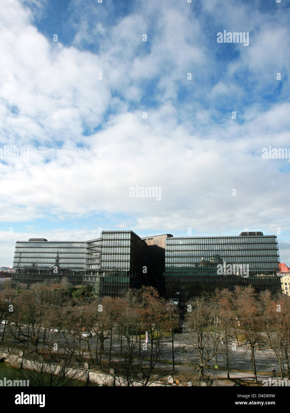View on the European Patent Office in Munich, Germany, 01 February 2008 ...