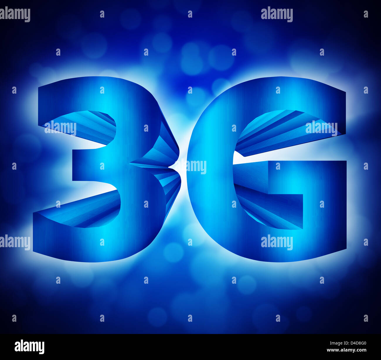 abstract of 3G network symbol Stock Photo - Alamy