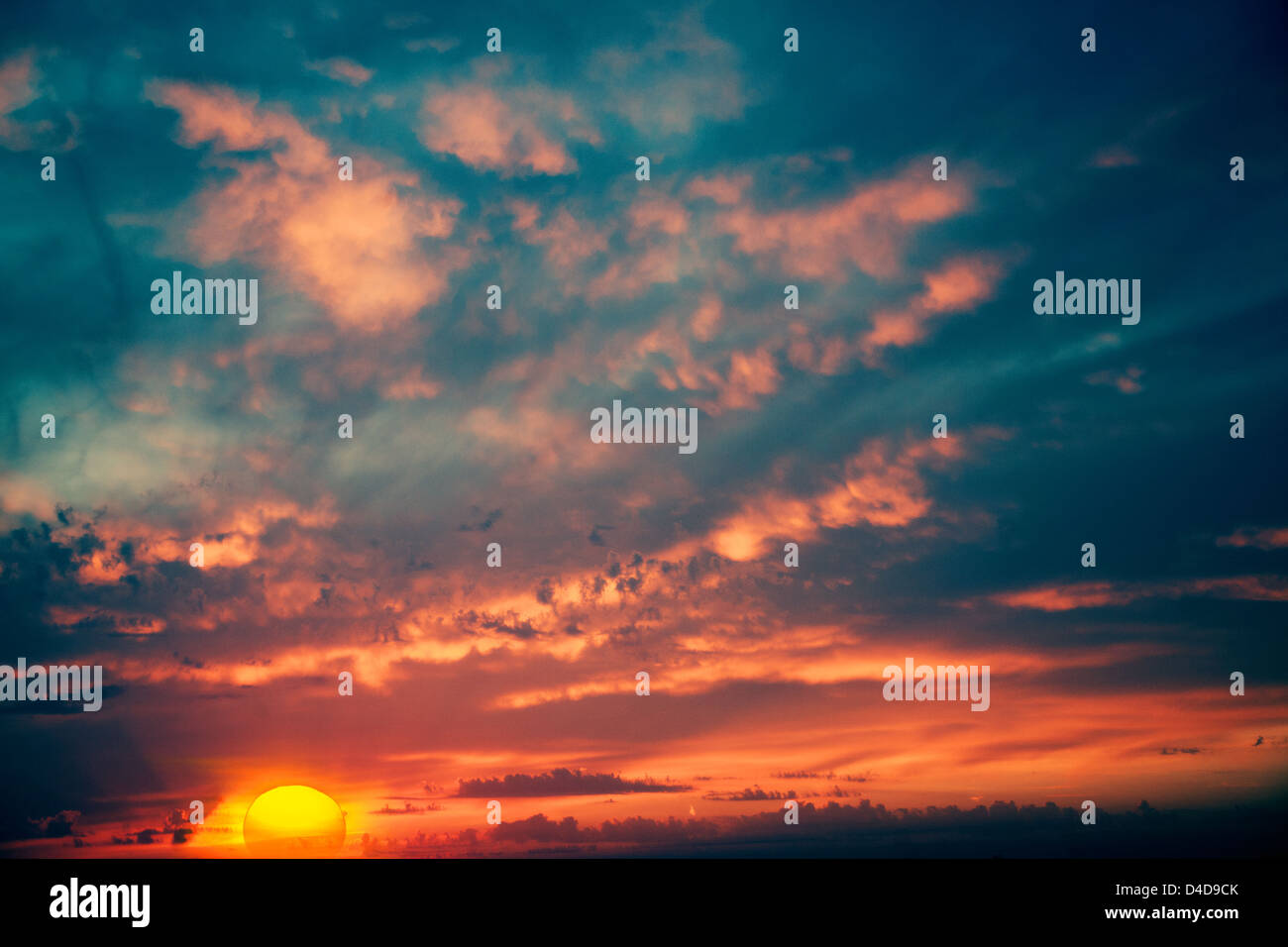 Fantastic evening, abstract natural backgrounds Stock Photo - Alamy