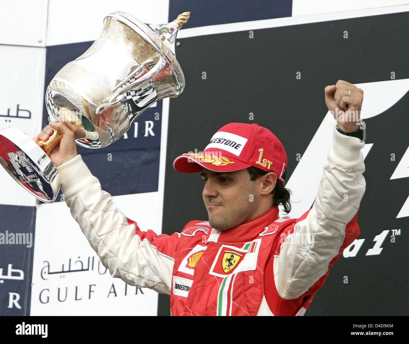Brazilian Formula One driver Felipe Massa of Scuderia Ferrari ...