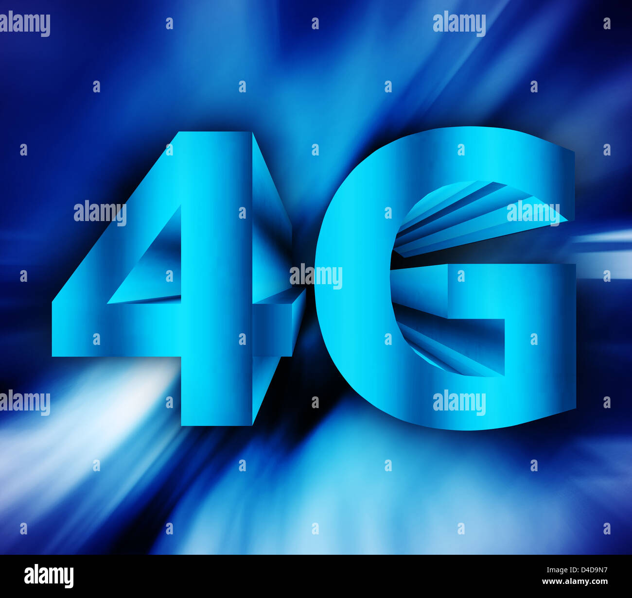 abstract of 4G network symbol Stock Photo - Alamy