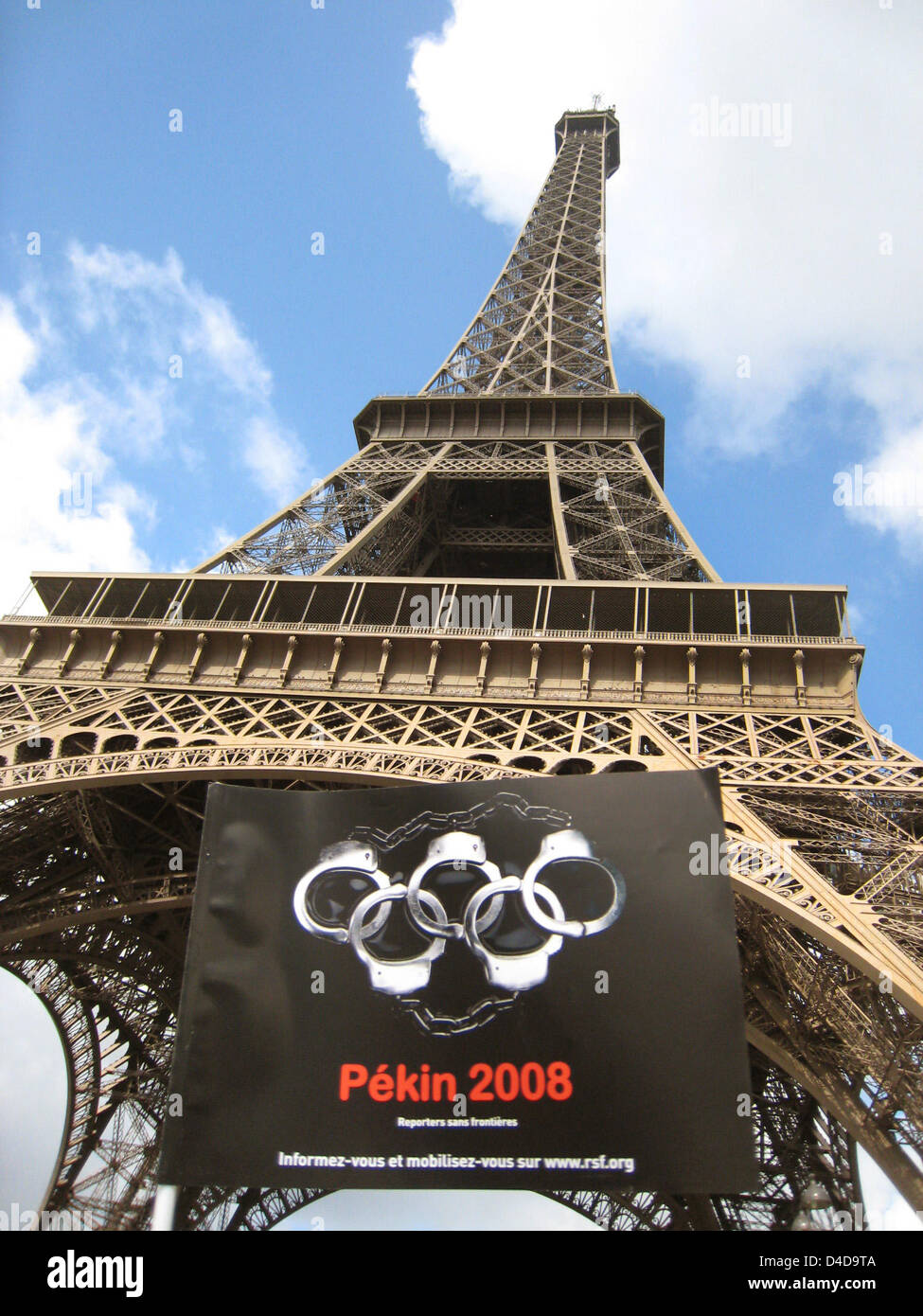 Flag france olympic rings hi-res stock photography and images - Alamy