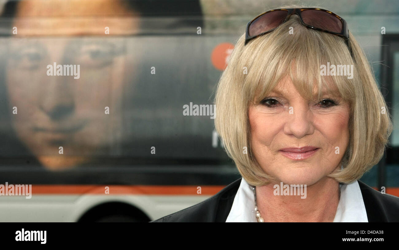 The editor-in-chief and TV host Barbara Dickmann is pictured in front ...