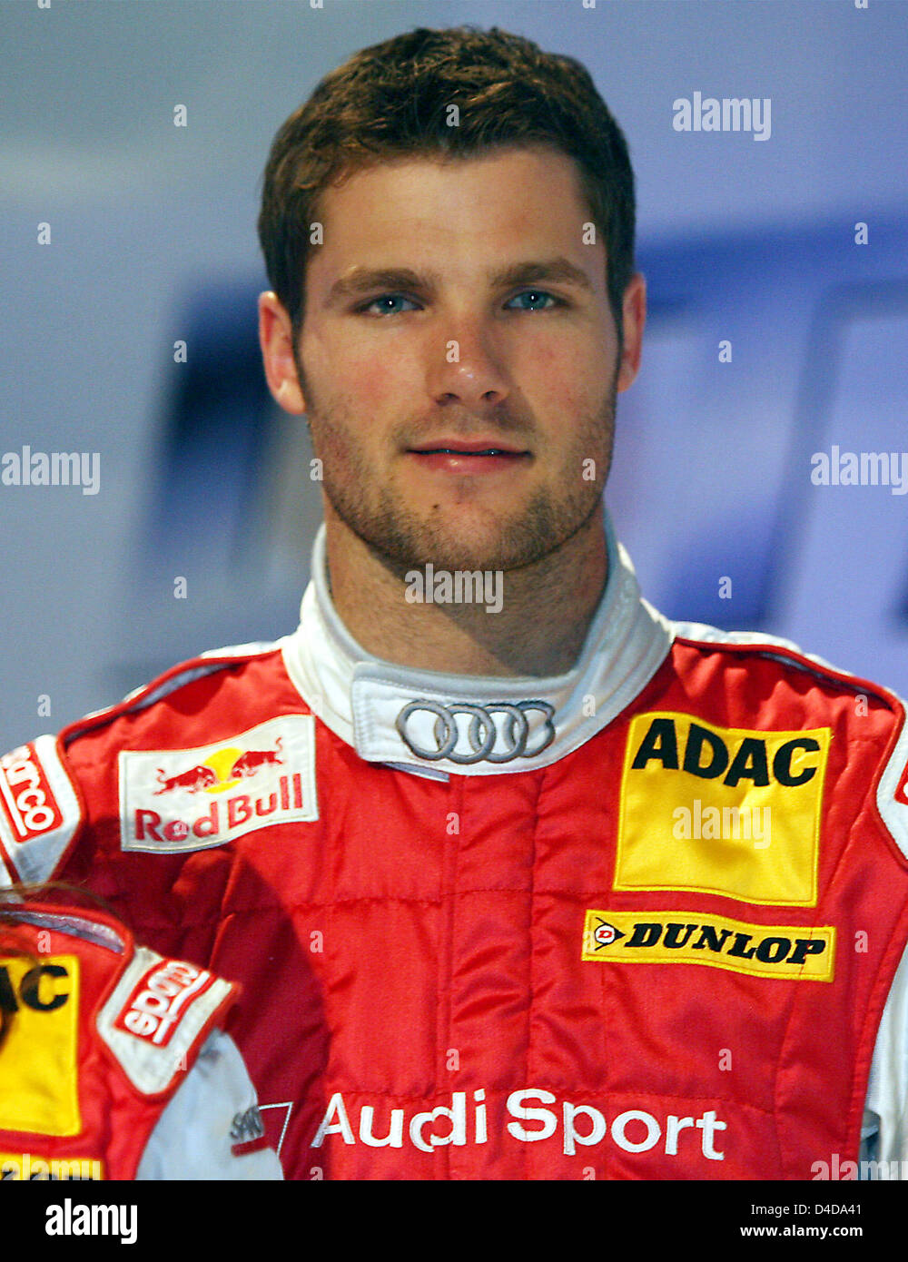 The German DTM driver Martin Tomczyk (Audi) is pictured at the drivers ...