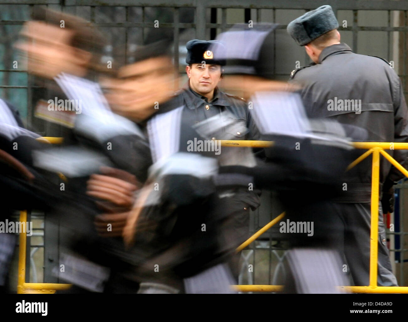 Russian policeman hi-res stock photography and images - Alamy