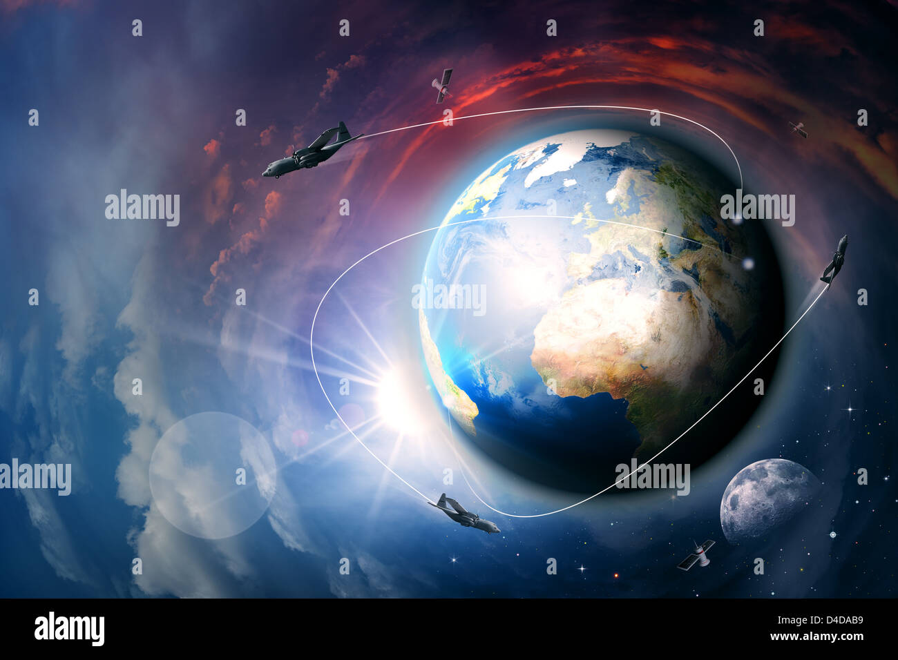 Non stop motion, abstract techno and environmental backgrounds Stock ...