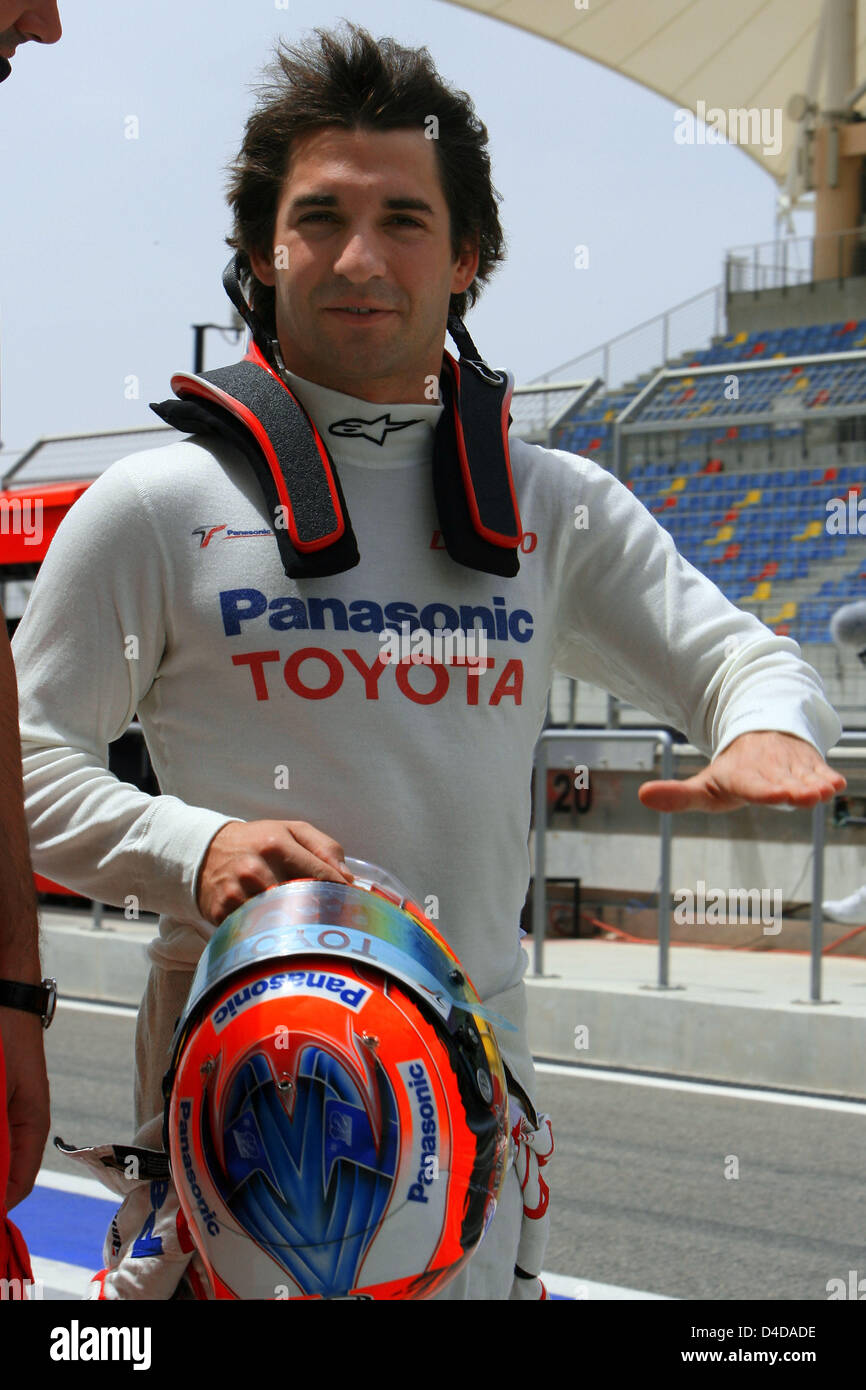 German Formula One driver Timo Glock of Toyota F1 before the Formula 1 ...