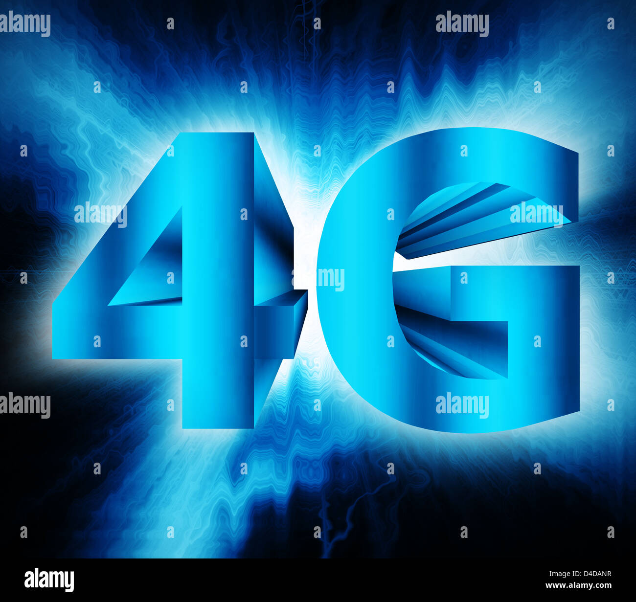 abstract of 4G network symbol Stock Photo - Alamy