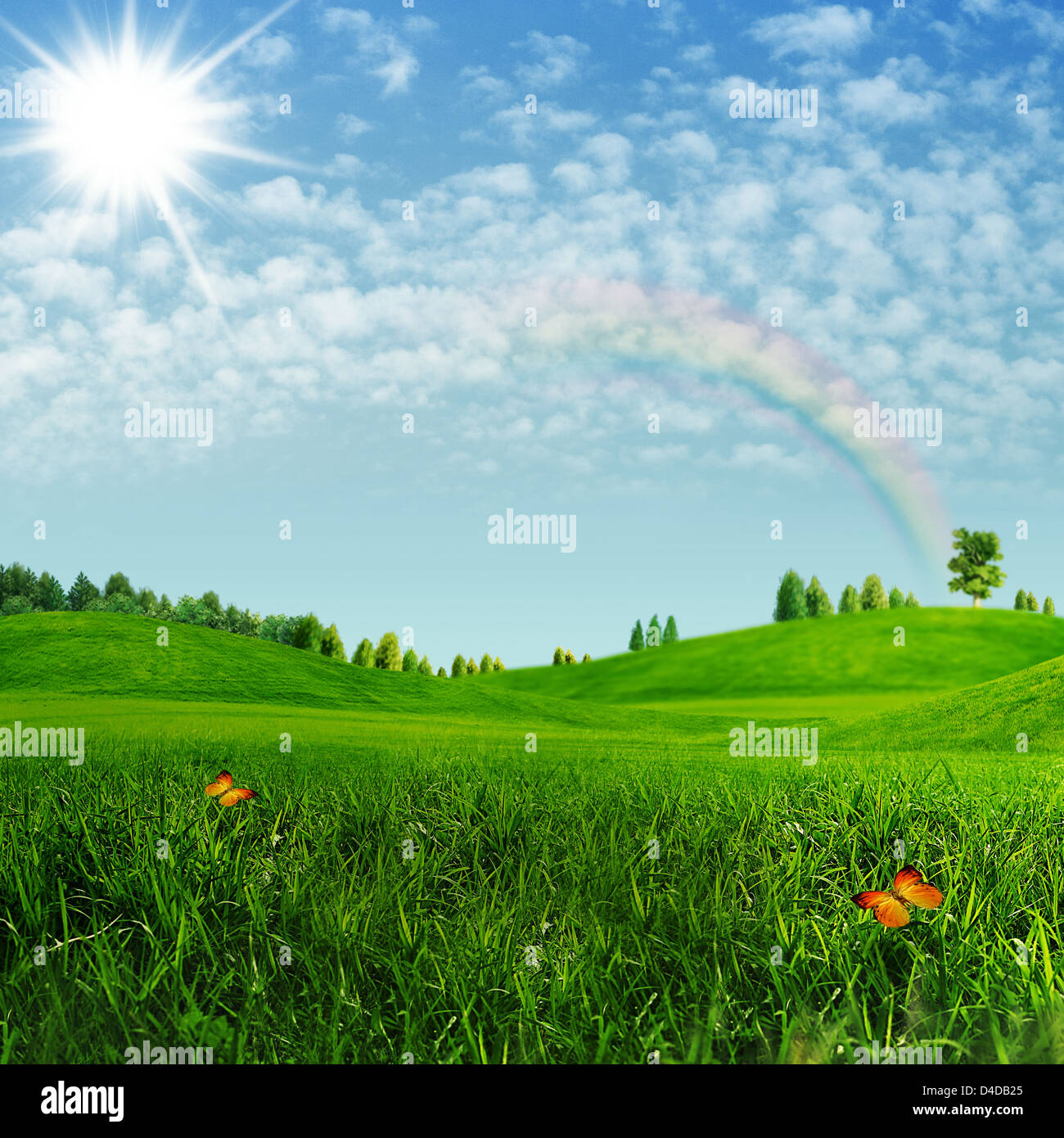 Beauty summer. Abstract environmental backgrounds Stock Photo - Alamy