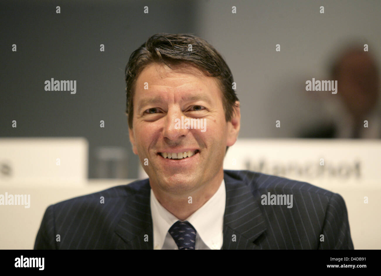 The new Henkel CEO Kasper Rorsted is pictured at the Henkel general ...