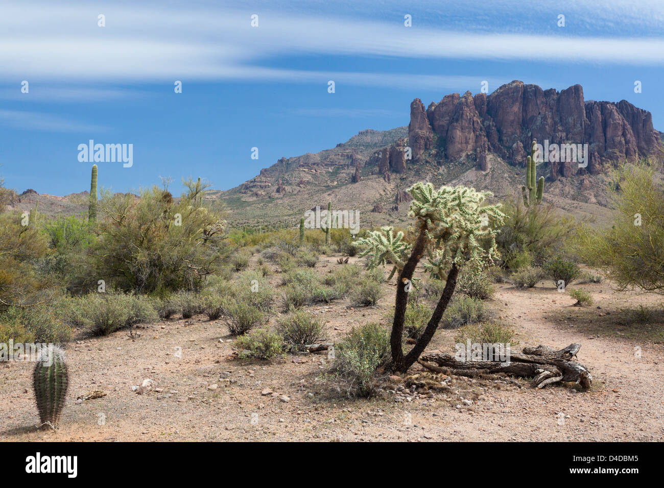 Apache Trail, Arizona, USA Stock Photo - Alamy