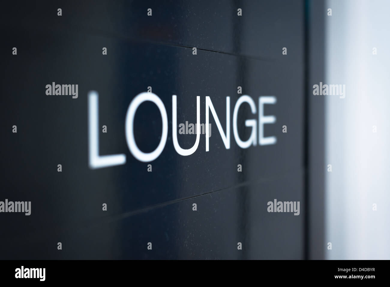 Lounge door sign hi-res stock photography and images - Alamy