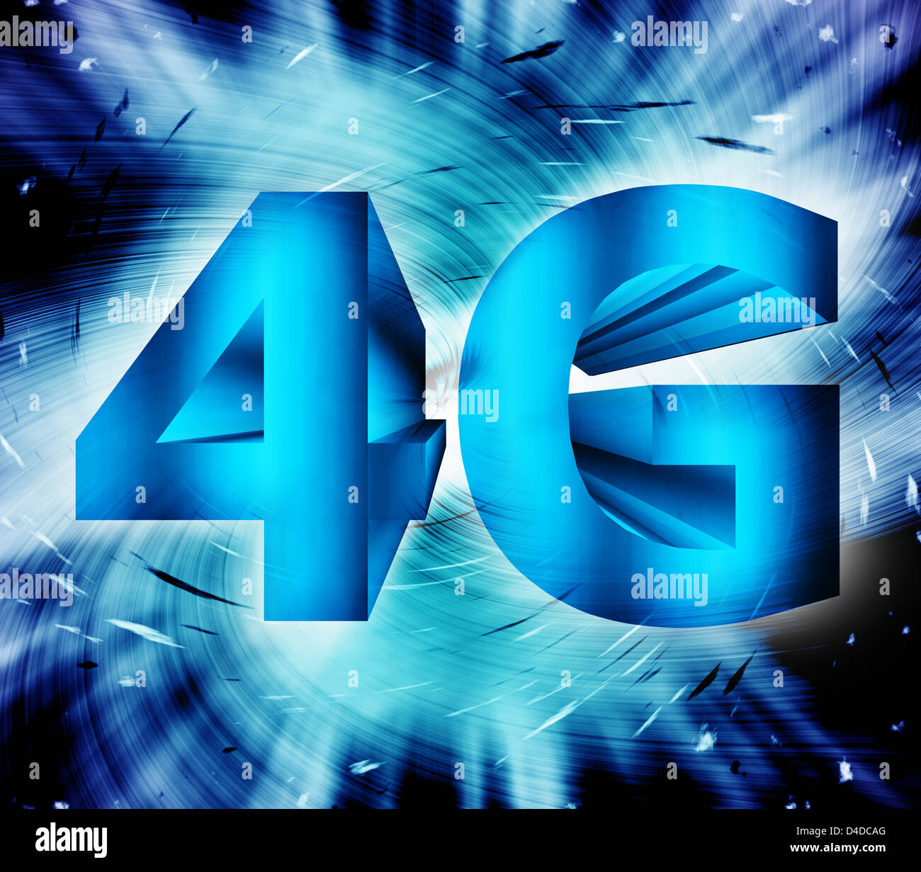 abstract of 4G network symbol Stock Photo - Alamy