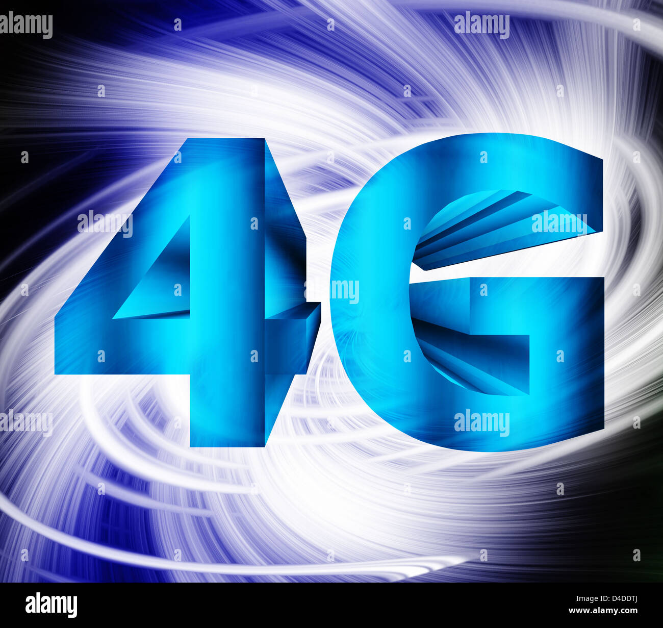 abstract of 4G network symbol Stock Photo - Alamy