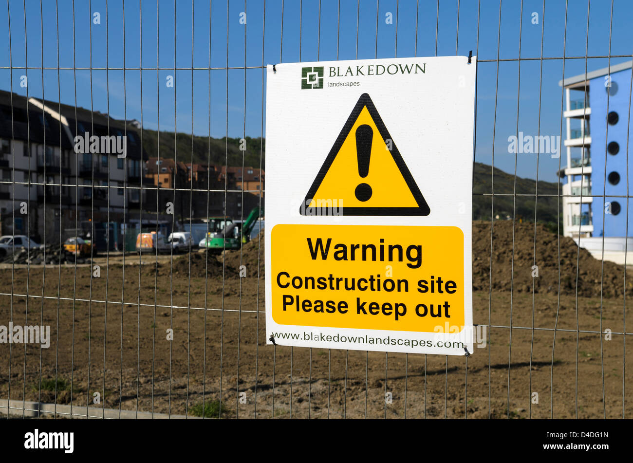 Construction site safety sign hi-res stock photography and images - Alamy