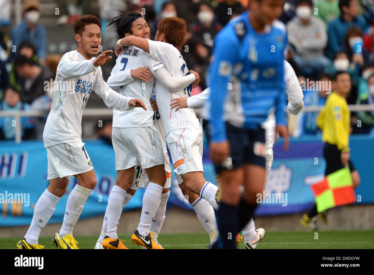 Tokushima Vortis team group , MARCH 10, 2013 - Football /Soccer : 2013 J.LEAGUE Division 2 ,2nd ...