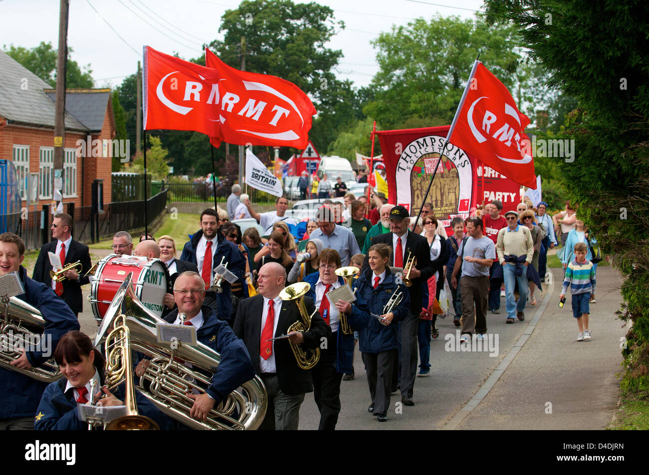Burston, Norfolk. Burston Strike School Rally, the longest running ...