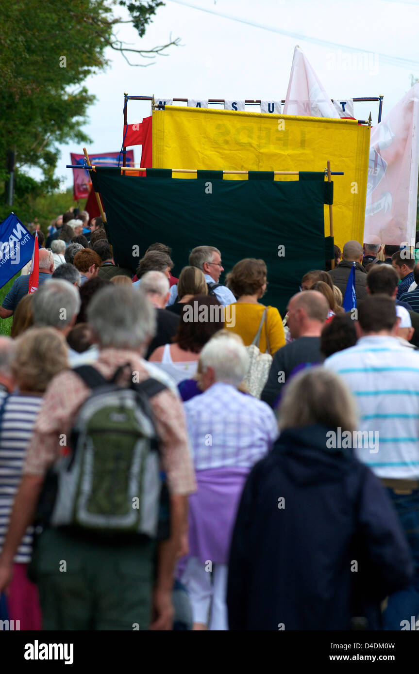 Burston, Norfolk. Burston Strike School Rally, the longest running ...