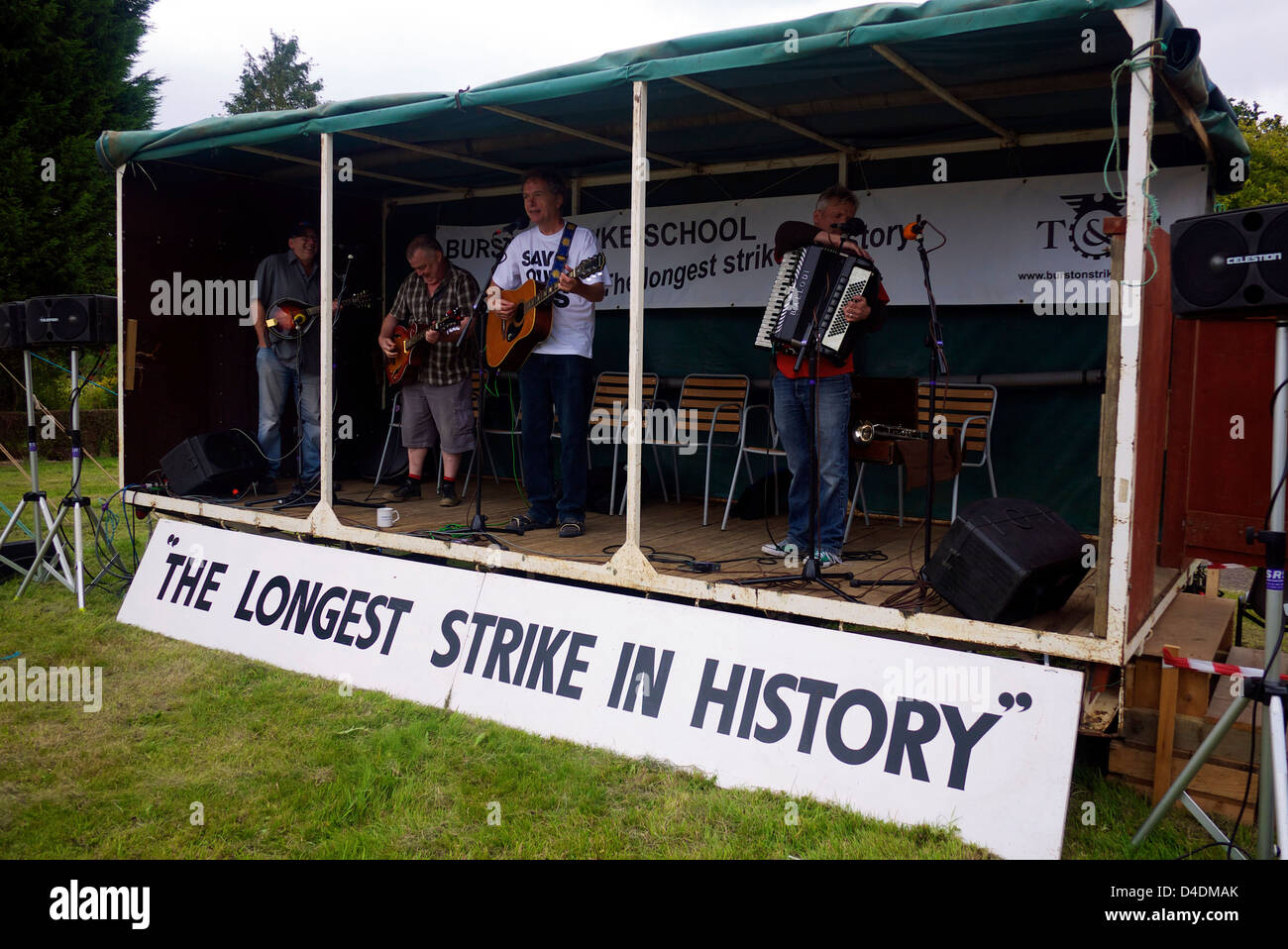Burston, Norfolk. Burston Strike School Rally, the longest running ...