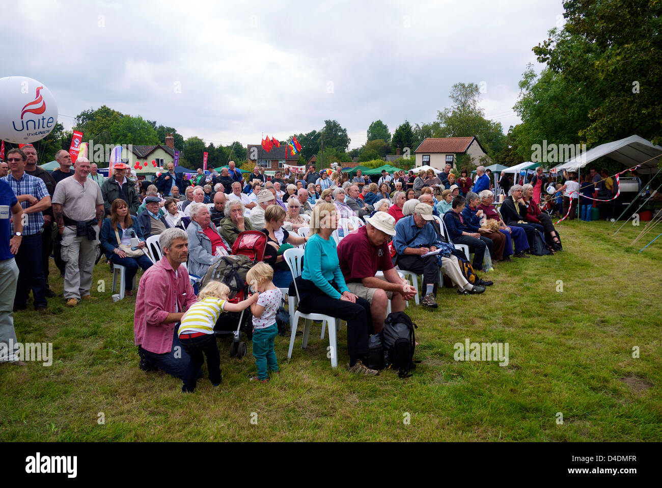 Burston, Norfolk. Burston Strike School Rally, the longest running ...