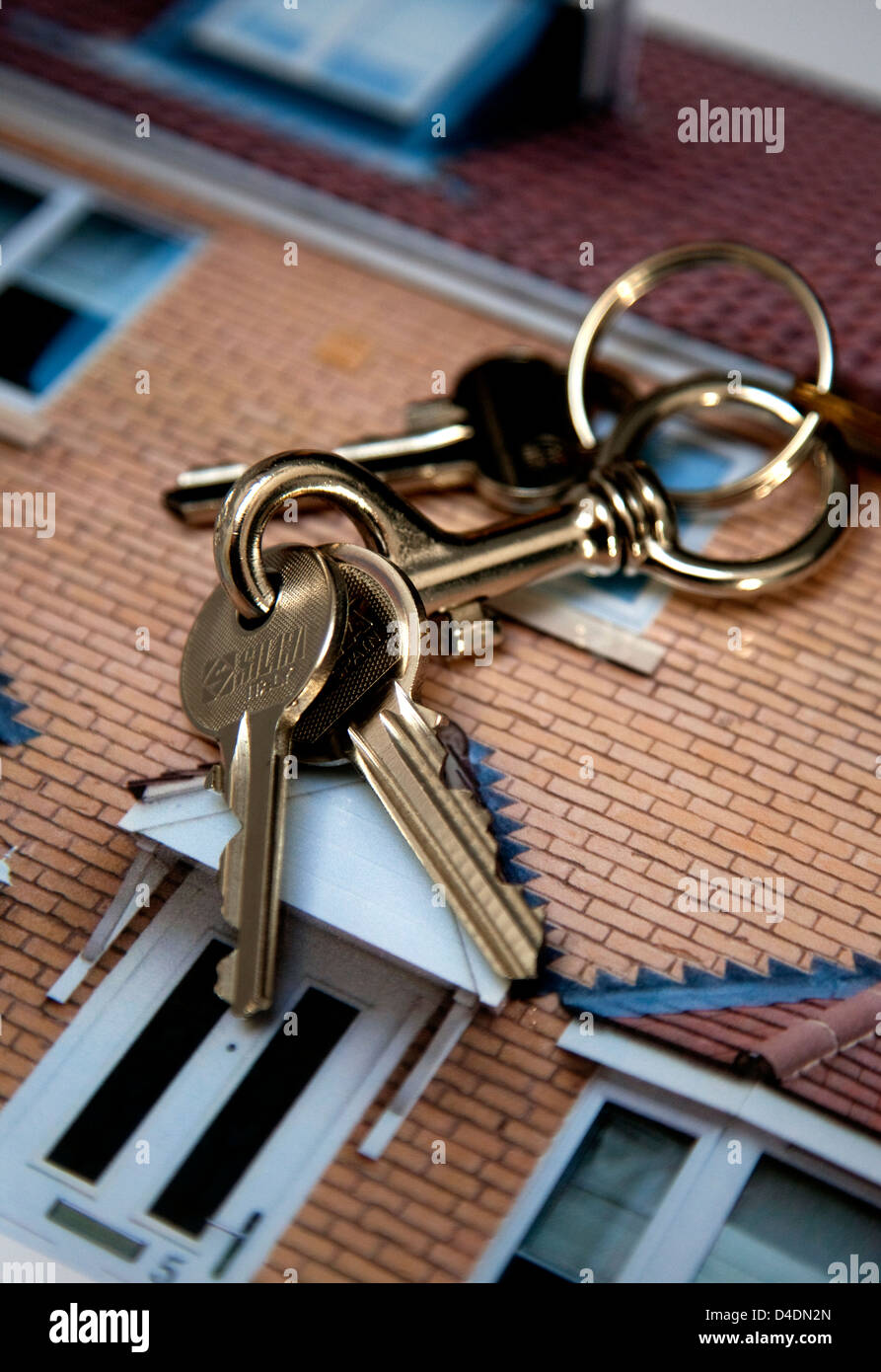 Set of house keys, London Stock Photo - Alamy