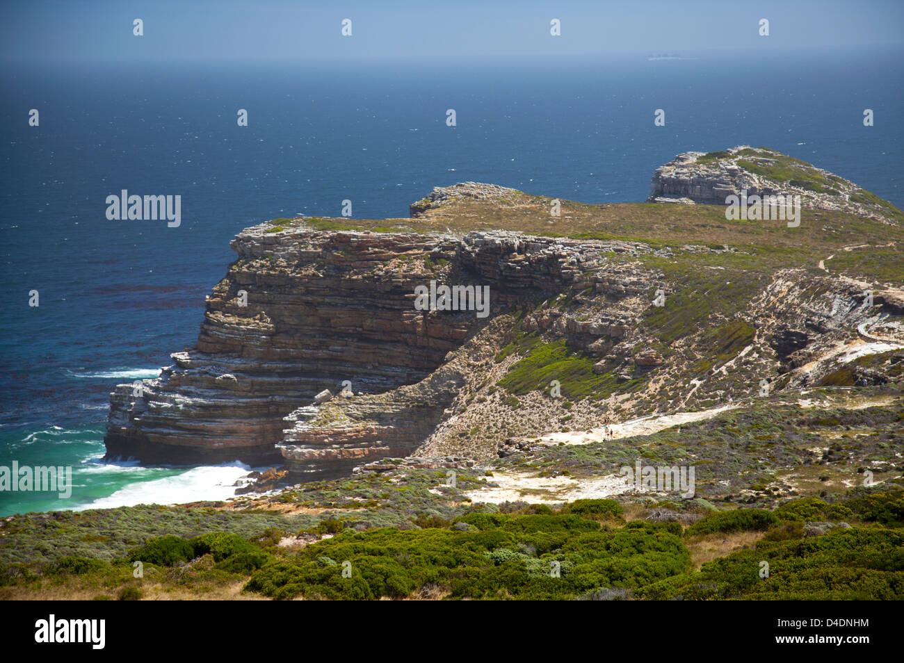 Cape Point Landscape and Vegetation - Western Cape - South Africa Stock ...
