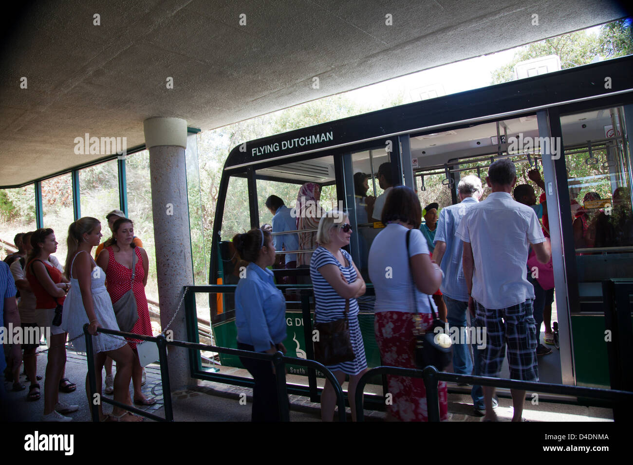 Flying Dutchman Funicular that goes to top Lighthouse at Cape Point in ...