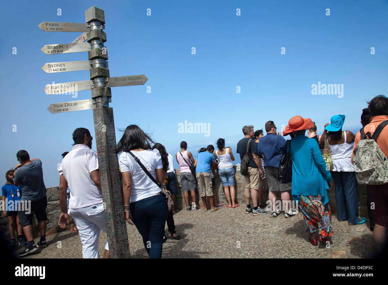 Cape Point Beacon and Direction Pole - Western Cape - South Africa ...