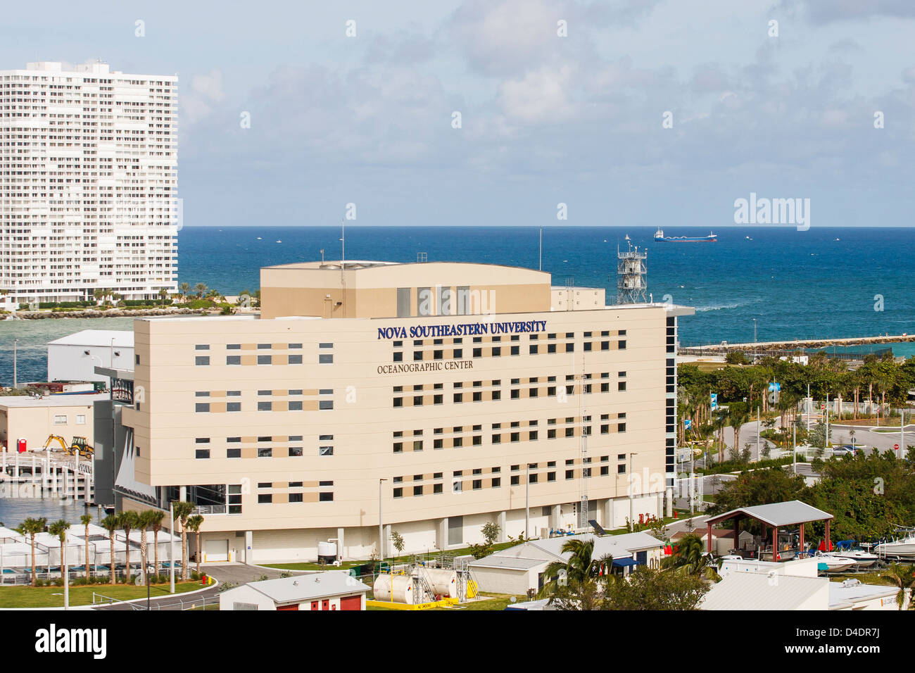 Oceanographic Center of Nova Southeastern University Stock Photo - Alamy