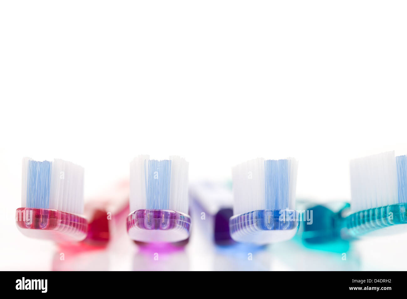 Close up toothbrushes Cut Out Stock Images & Pictures - Alamy