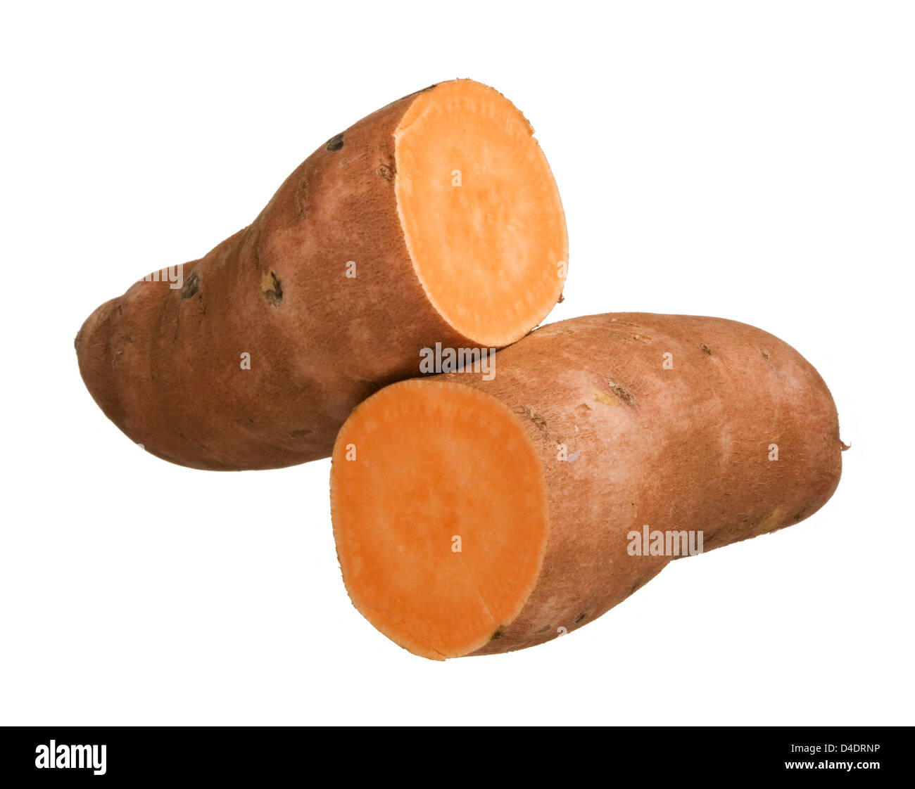 Sweet potato yam isolated Cut Out Stock Images & Pictures - Alamy