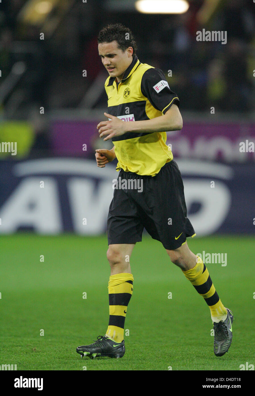Dortmund's Philipp Degen shown in action during the Bundesliga match ...