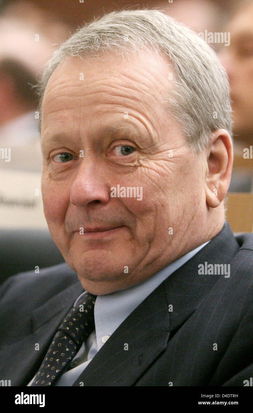 Chairman of the Porsche supervisory board, Wolfgang Porsche, attends ...