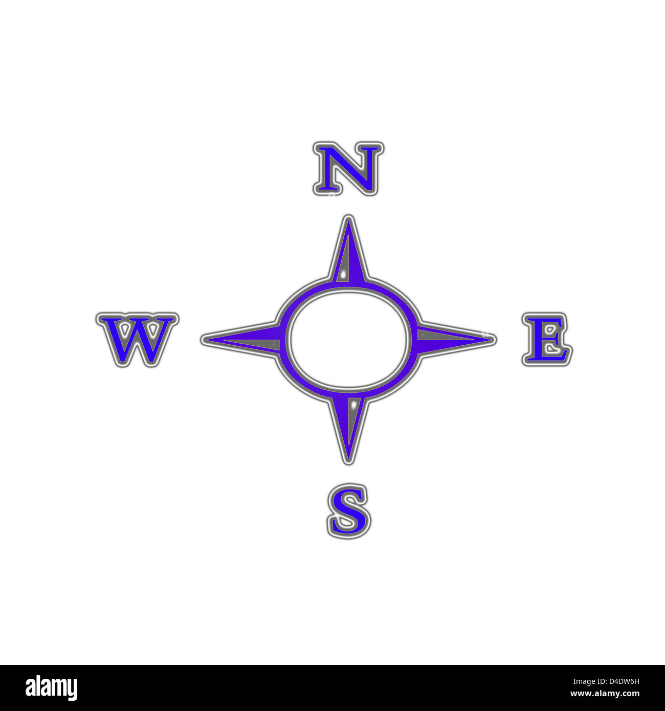 This Compass Symbol Is The Magnetic Compass Is Navigational Instrument And For Oriental For