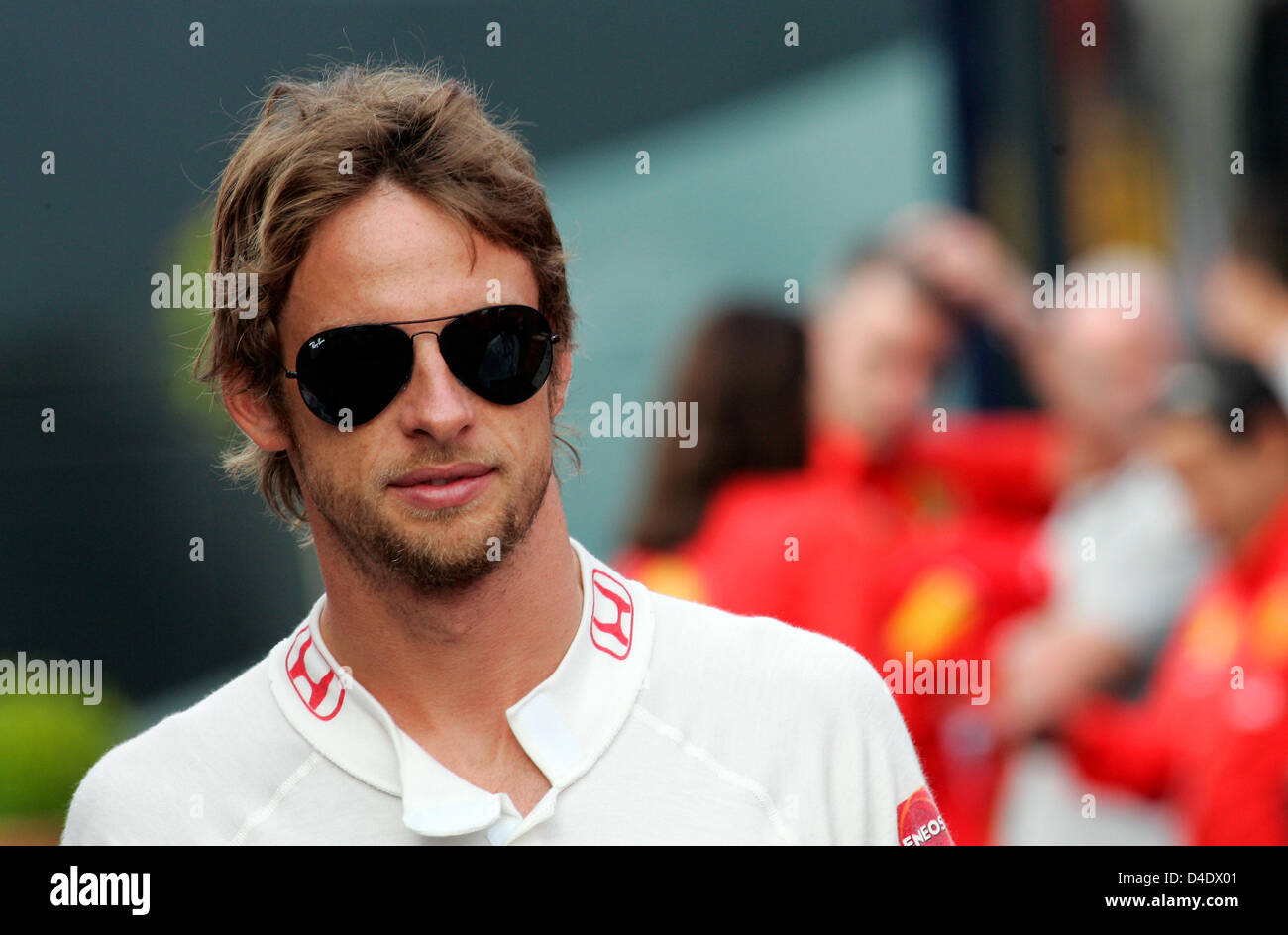 Honda formula one driver button hi-res stock photography and images - Alamy