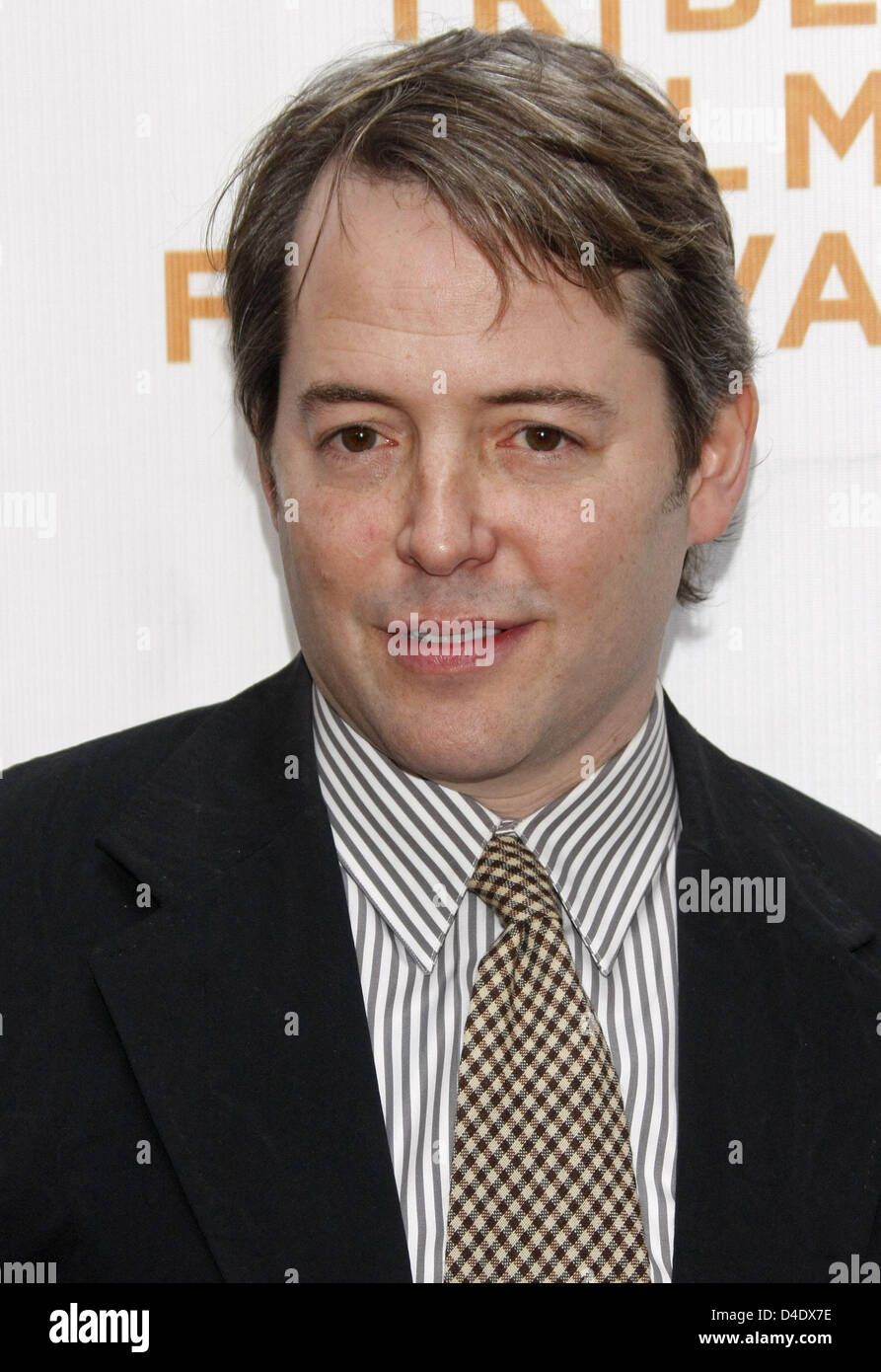 US actor Matthew Broderick arrives for the premiere of his film ...