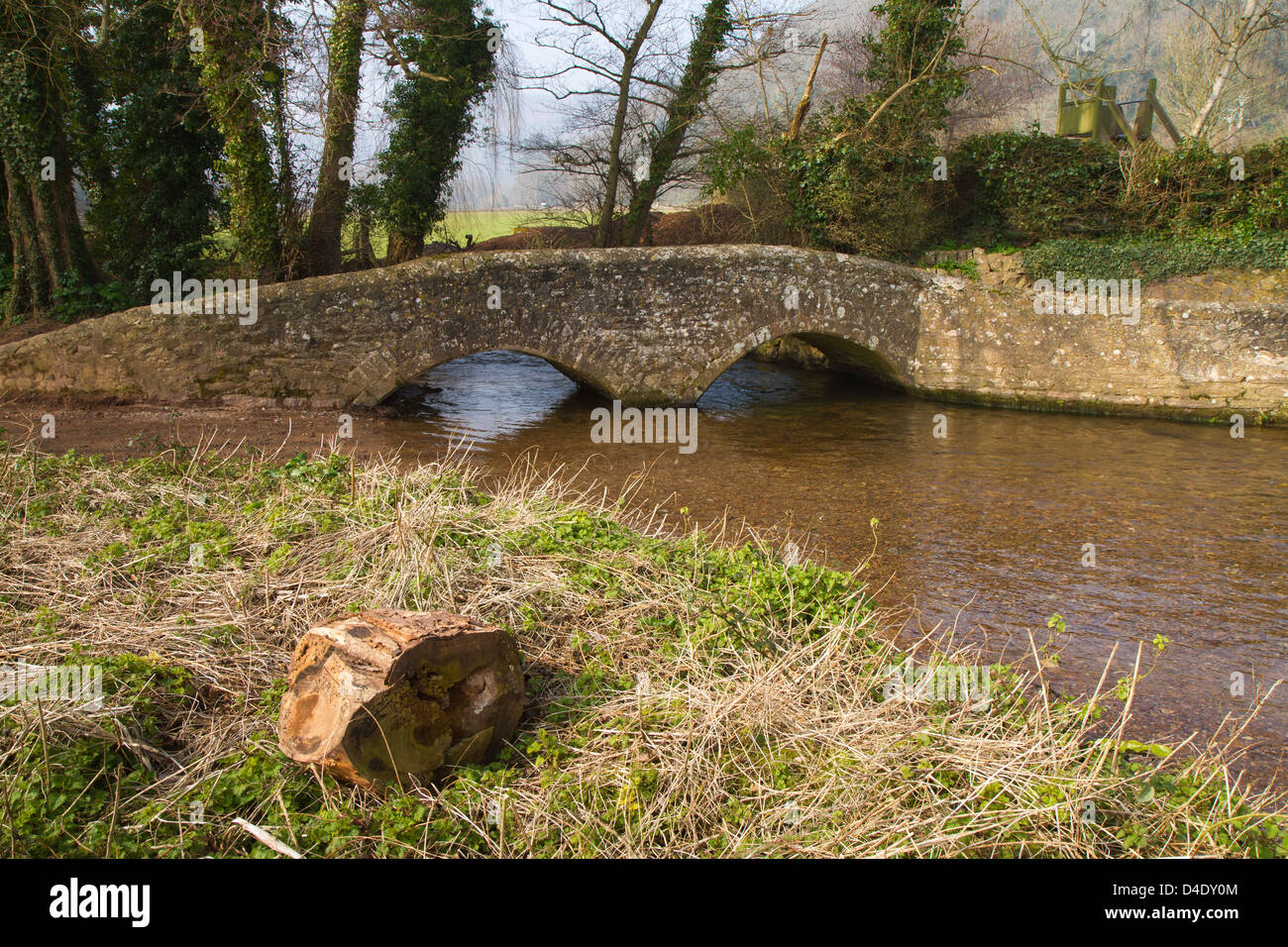 Gallox Bridge Dunster, Somerset, England listed building over the River ...