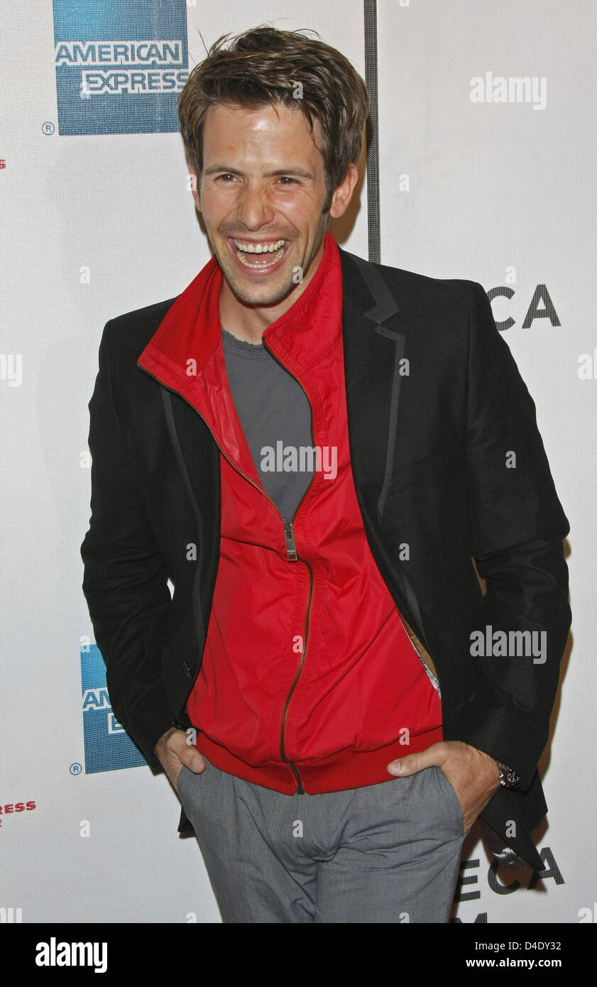 Actor Christian Oliver arrives at the premiere of 'Speed Racer' during ...